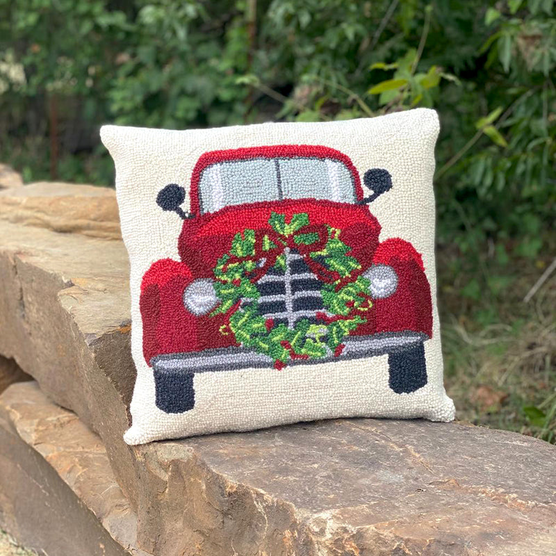 CHRISTMAS CAR PILLOW – Callison Ranch